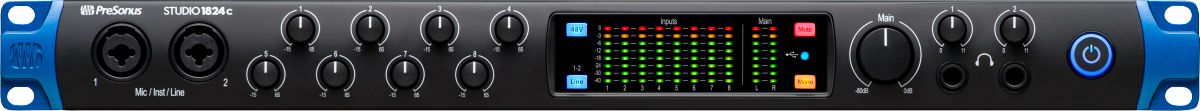 PreSonus® Studio 1824c | Black | Shop Yandas Music