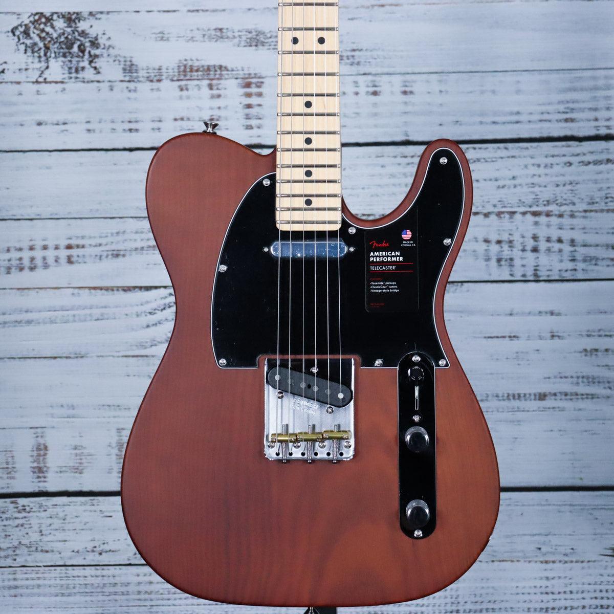 Fender Limited Edition American Performer Timber Tele | Mocha | Yandas