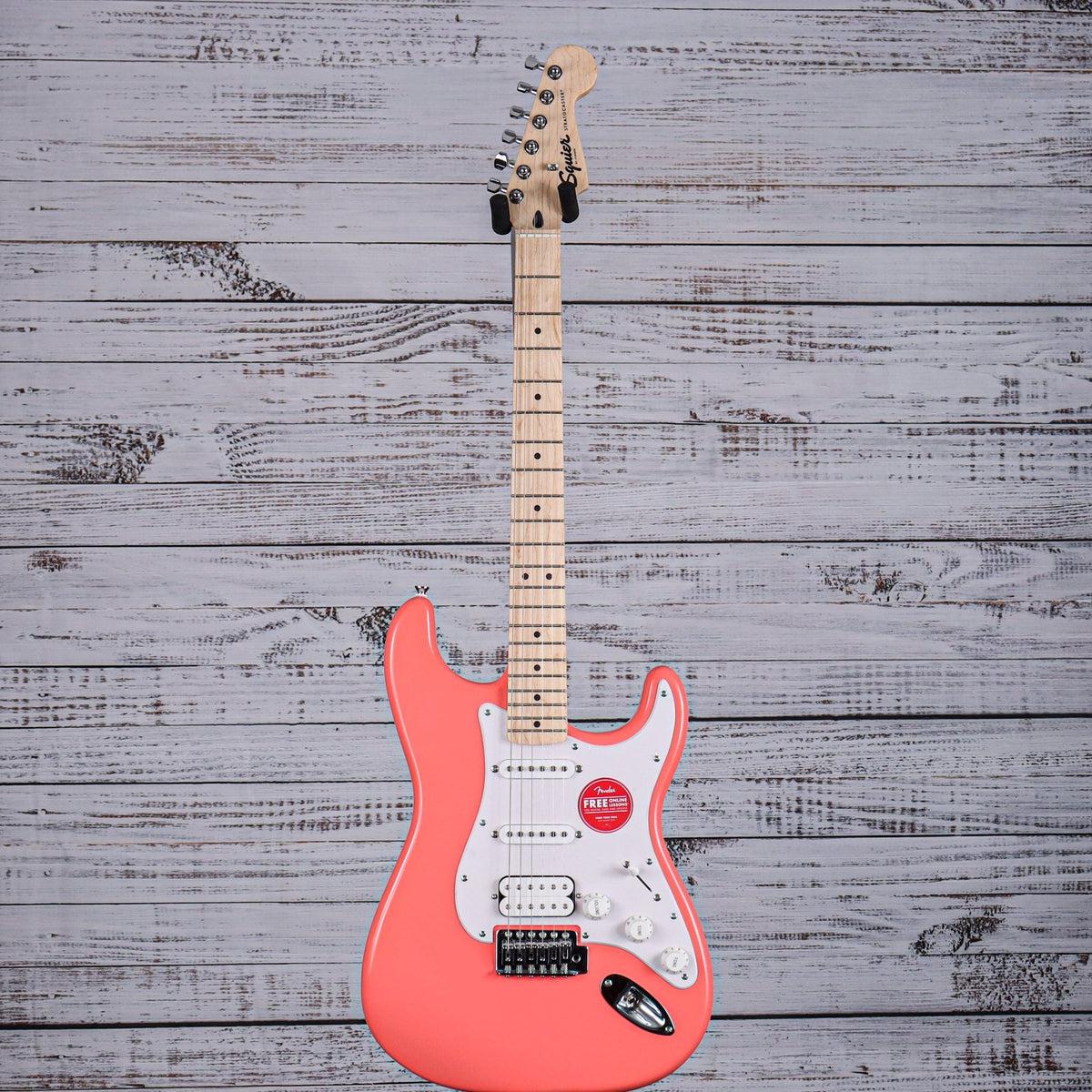 Squier Sonic Stratocaster Electric Guitar | Tahitian Coral | Yandas ...
