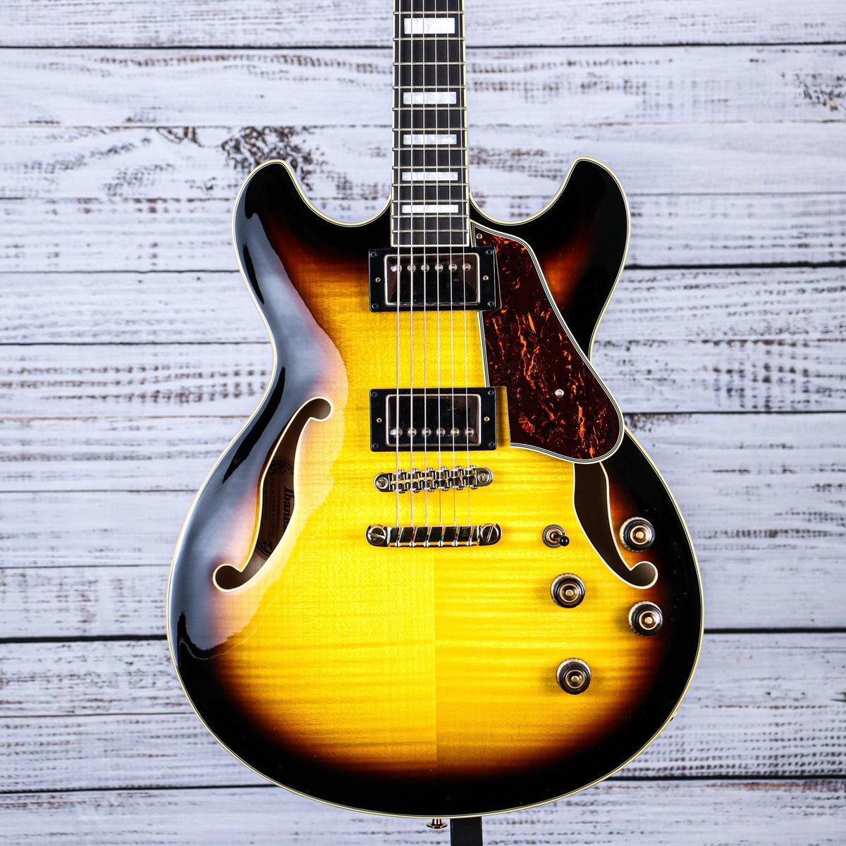 Yellow Electric Guitar Ibanez