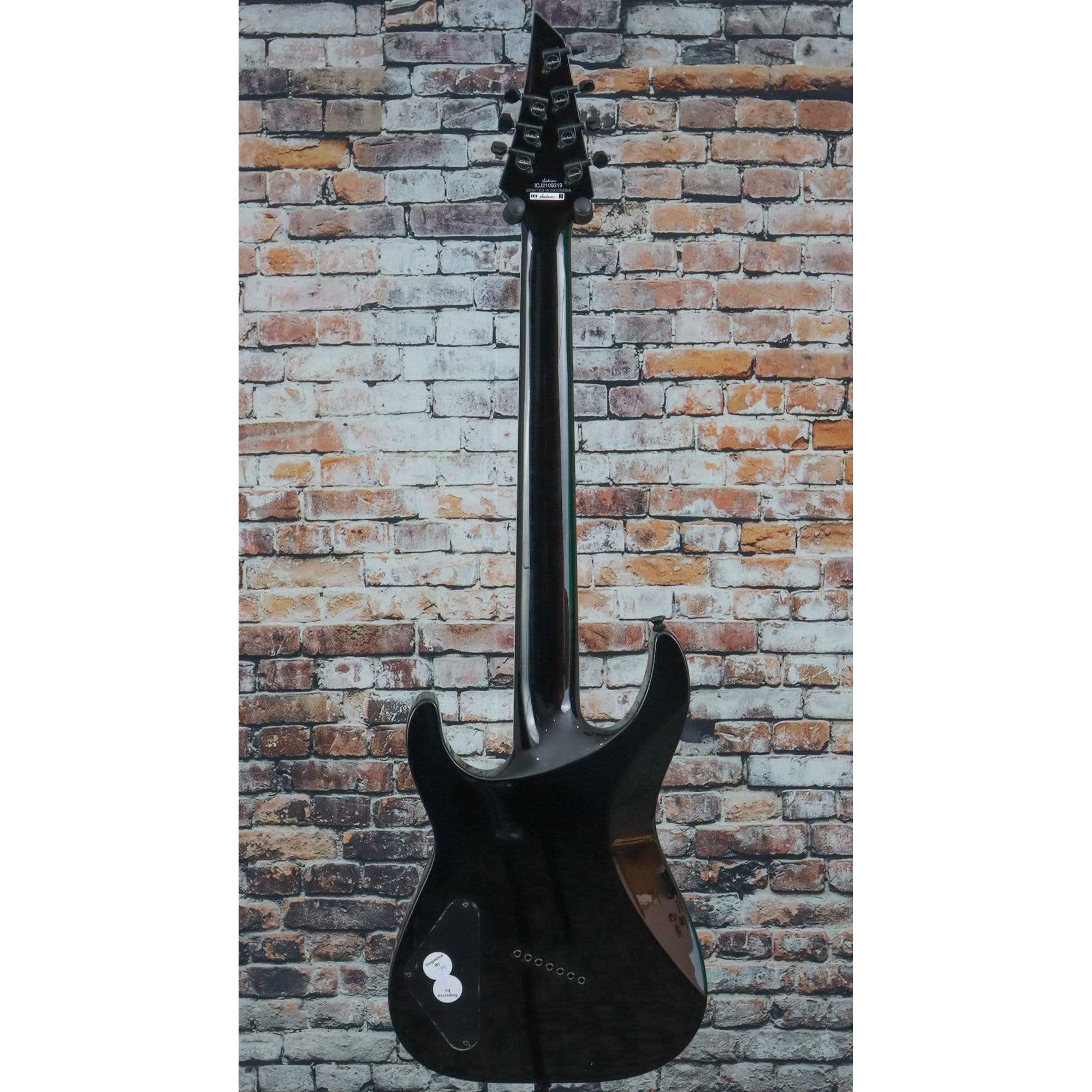 Jackson X Series Soloist Arch Top SLATX7Q, Transparent Blue Burst ...