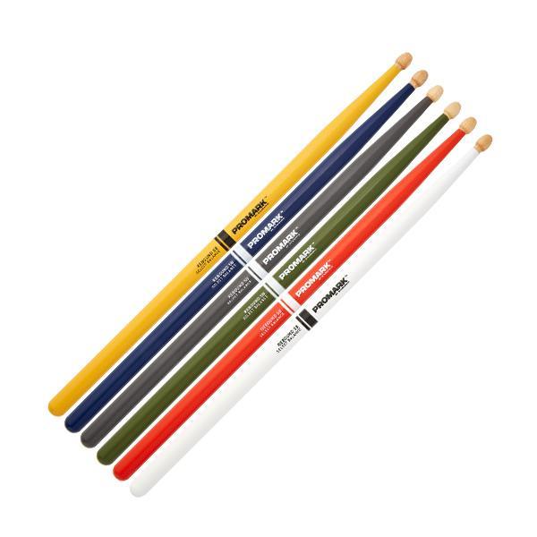 Promark Painted Drum Sticks | Forward 5B | Yellow